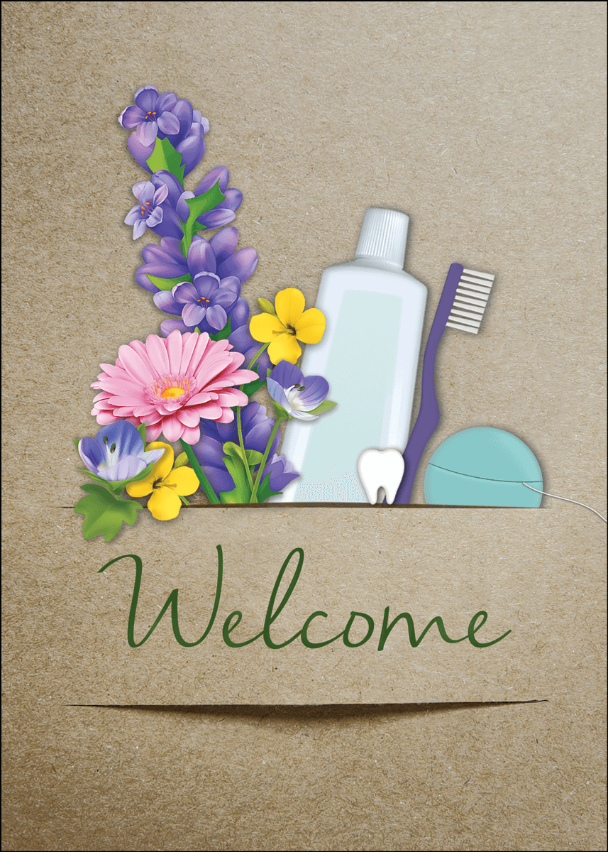 Dental Welcome Cards (WELPOCKET) | Purchase Welcome Cards for Dental ...