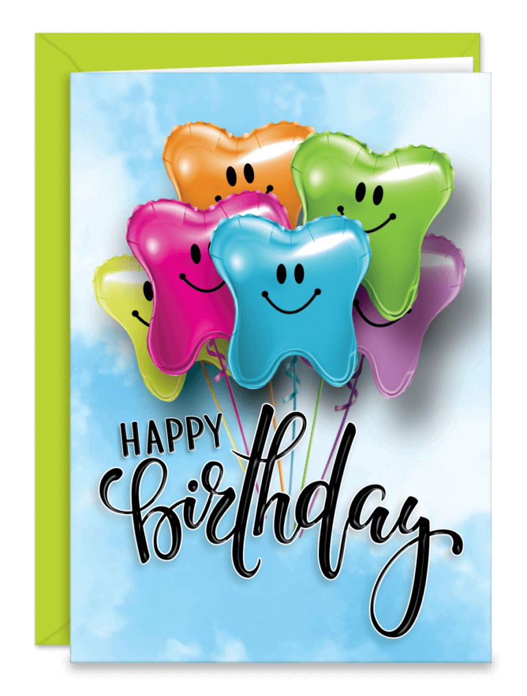 Dental Birthday Cards (BDAYSKYG) | Purchase Birthday Cards for Dental ...